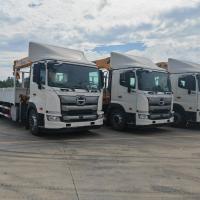 China HINO 700 Truck With XCMG 12Ton GSQS300-5 Straight Crane for sale