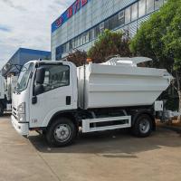 China Isuzu Rear Load Trashmaster Mobile Kitchen Garbage Refuse Collector Food Waste Disposal Truck for sale