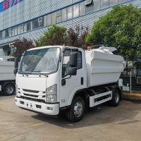 China Isuzu Rear Load Trashmaster Mobile Kitchen Garbage Refuse Collector Food Waste Disposal Truck for sale