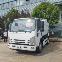 China Isuzu Rear Load Trashmaster Mobile Kitchen Garbage Refuse Collector Food Waste Disposal Truck for sale