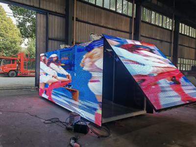 China LED Mobile Digital Led Adversting Advertise Billboard Screen Box for sale