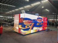 China LED Mobile Digital Led Adversting Advertise Billboard Screen Box for sale