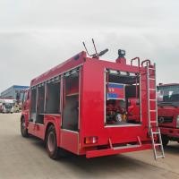 China HOWO 5.5CBM Foam Fire Fighting Engine Firefight Truck for sale