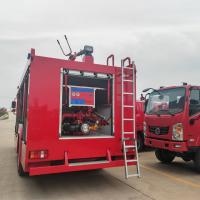 China HOWO 5.5CBM Foam Fire Fighting Engine Firefight Truck for sale