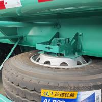 China CLW 2 Axle Stainless Steel Tanker Truck Heavy Duty Drinking Water Tank Semi Trailer for sale