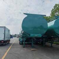 China CLW 2 Axle Stainless Steel Tanker Truck Heavy Duty Drinking Water Tank Semi Trailer for sale