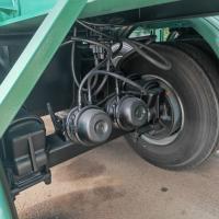 China CLW 2 Axle Stainless Steel Tanker Truck Heavy Duty Drinking Water Tank Semi Trailer for sale