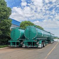 China CLW 2 Axle Stainless Steel Tanker Truck Heavy Duty Drinking Water Tank Semi Trailer for sale