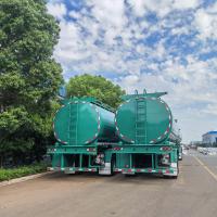 China CLW 2 Axle Stainless Steel Tanker Truck Heavy Duty Drinking Water Tank Semi Trailer for sale