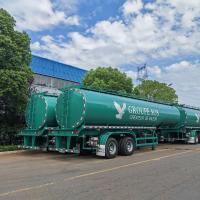 China CLW 2 Axle Stainless Steel Tanker Truck Heavy Duty Drinking Water Tank Semi Trailer for sale
