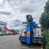 China ISUZU GIGA Heavy Duty Wrecker Trucks 30Ton 360 Degree Rotation Road Rescue Truck for sale