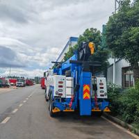 China ISUZU GIGA Heavy Duty Wrecker Trucks 30Ton 360 Degree Rotation Road Rescue Truck for sale