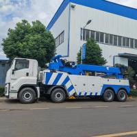 China ISUZU GIGA Heavy Duty Wrecker Trucks 30Ton 360 Degree Rotation Road Rescue Truck for sale