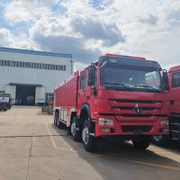 China Howo 430hp 24000liter Foam Water Tanker Engine Fighter Fire Fighting Fight Truck for sale