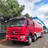 China Howo 430hp 24000liter Foam Water Tanker Engine Fighter Fire Fighting Fight Truck for sale