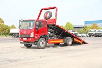 China Shacman X9 Flatbed Wrecker Tow Towing Recovery Platform Truck  for sale