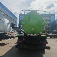 China ISUZU GIGA 16CBM Sewage Vacuum Fecal Suction Tank Cleaning Tanker Truck for sale