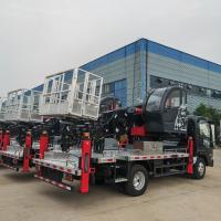 China Isuzu High Lift Bucket Aerial Work Hydraulic Platform Lift Truck for sale