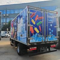 China Dongfeng Dollicar 5 Ton Cold Storage Freezer Refrigerated Box Van Truck for sale