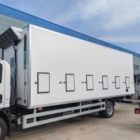 China ISUZU Intelligent Live Baby Chick Day Old Chicken Transport Double Temperature Unit Poultry Delivery Truck for sale