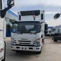 China ISUZU Intelligent Live Baby Chick Day Old Chicken Transport Double Temperature Unit Poultry Delivery Truck for sale