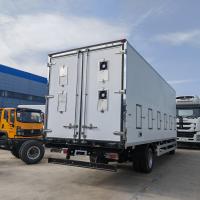 China ISUZU Intelligent Live Baby Chick Day Old Chicken Transport Double Temperature Unit Poultry Delivery Truck for sale