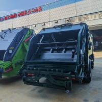 China Sinotruck Howo Right Hand dumpster Robust Compactor Garbage truck for sale