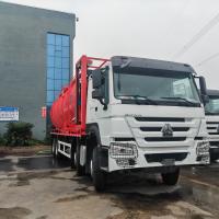 China HOWO 8X4 20ton 20000liters 20000liters Sewage Suction Vacuum Septic Fecal Suction Cleaning Tanker Jetting Truck for sale