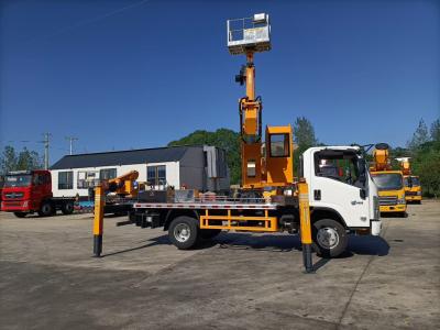 China ISUZU 18meter Aerial Platform Bucket Lift Work Lifting Working Manlift Truck for sale