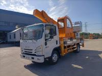 China ISUZU 18meter Aerial Platform Bucket Lift Work Lifting Working Manlift Truck for sale