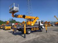 China ISUZU 18meter Aerial Platform Bucket Lift Work Lifting Working Manlift Truck for sale