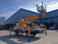 China ISUZU 18meter Aerial Platform Bucket Lift Work Lifting Working Manlift Truck for sale