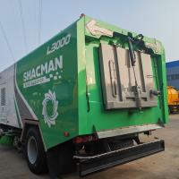 China Shacman L3000 Vacuum Cleaner Sweeping Washing Suciton Sweep Washer Road Sweeper Cleaning Truck for sale