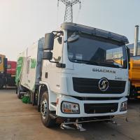 China Shacman L3000 Vacuum Cleaner Sweeping Washing Suciton Sweep Washer Road Sweeper Cleaning Truck for sale