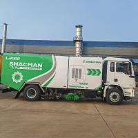 China Shacman L3000 Vacuum Cleaner Sweeping Washing Suciton Sweep Washer Road Sweeper Cleaning Truck for sale