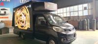 China Foton Gasoline Full Color Outdoor P4 P5 Mini Led Advertising Display Billboard Screen Truck for sale