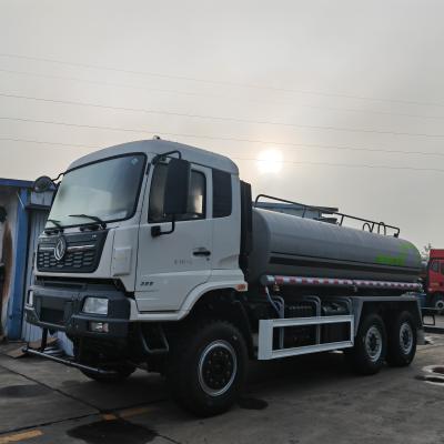 China Dongfeng 6*6 Full Drvier Water Tanker Sprinkler Transport Bowser Delivery Drinking Truck for sale
