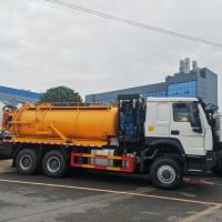 China HOWO 6*6 All Wheel Drive Vacuum Sewage Cleaning Tank Tanker Septic Suction Jetting Truck for sale
