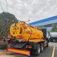 China HOWO 6*6 All Wheel Drive Vacuum Sewage Cleaning Tank Tanker Septic Suction Jetting Truck for sale