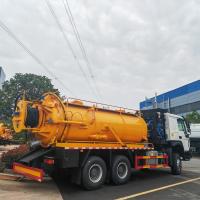 China HOWO 6*6 All Wheel Drive Vacuum Sewage Cleaning Tank Tanker Septic Suction Jetting Truck for sale
