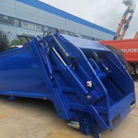 China Compactor Garbage Truck Container Bin Anticorrosion Steel Upper Body Structure for sale