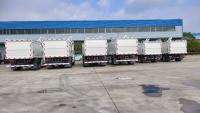 China Dongfeng Hanging Bucket Side Self Load Rubbish Waste Garbage Truck For Street Garbage Collection for sale
