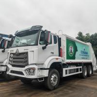 China HOWO 20cbm Garbage Compactor Truck Refuse Collection Truck Sanitation Vehicle For Waste Collection for sale