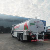 China HOWO 20cbm Fuel Diesel Dispenser Tanker Oil Delivery Transport Pump Boswer Refueling Truck for sale