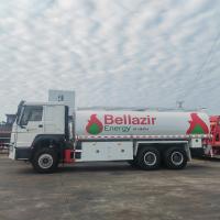 China HOWO 20cbm Fuel Diesel Dispenser Tanker Oil Delivery Transport Pump Boswer Refueling Truck for sale