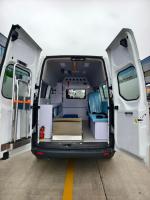 China Ford Medical Rescue First Aid Transit Monitoring Gasoline Vehicle Clinic Ambulance for sale