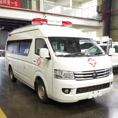 China Foton Diesel Engine Medical Resuce Vehicle RHD 4X2 Monitoring Medical Ambulance For Hospital Emergency for sale