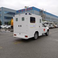 China Isuzu 4X2 4X4 Square Cabin Patient Pickup Cabin Patient Delivery Emerency Rescue Ambulance for sale