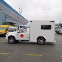 China Isuzu 4X2 4X4 Square Cabin Patient Pickup Cabin Patient Delivery Emerency Rescue Ambulance for sale