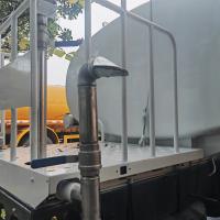 China FAW Stainless Steel Drinking Water Dairy Cattle Farm Fresh Water Tanker Sprinkle Truck for sale